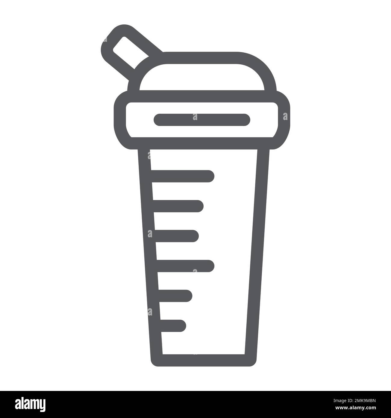 Healthy food drink athlete line Stock Vector Images - Alamy