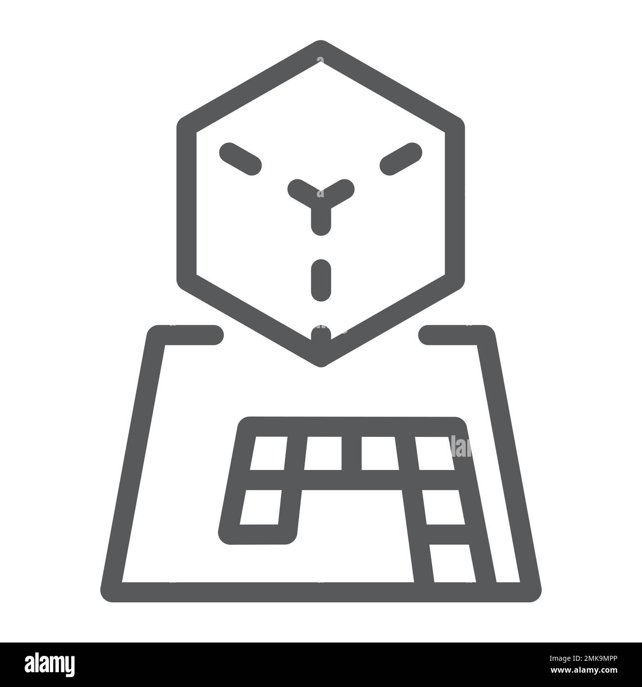 Vector Projection Symbol Astral Projection Icon Vector Background,