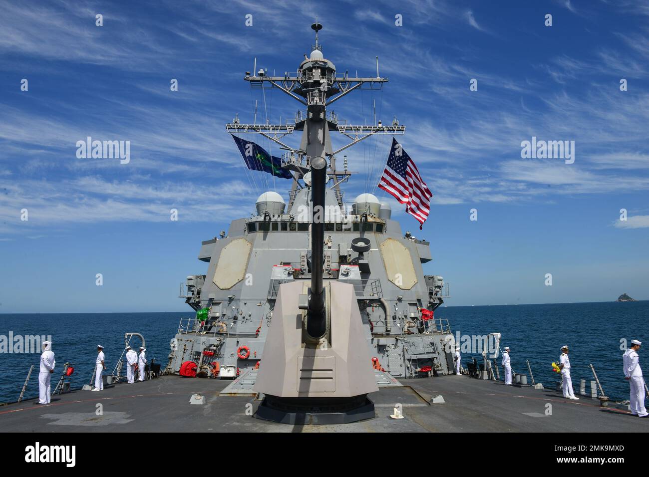 GUANABARA BAY, Brazil (Sept. 7, 2022) Sailors aboard the Arleigh Burke ...