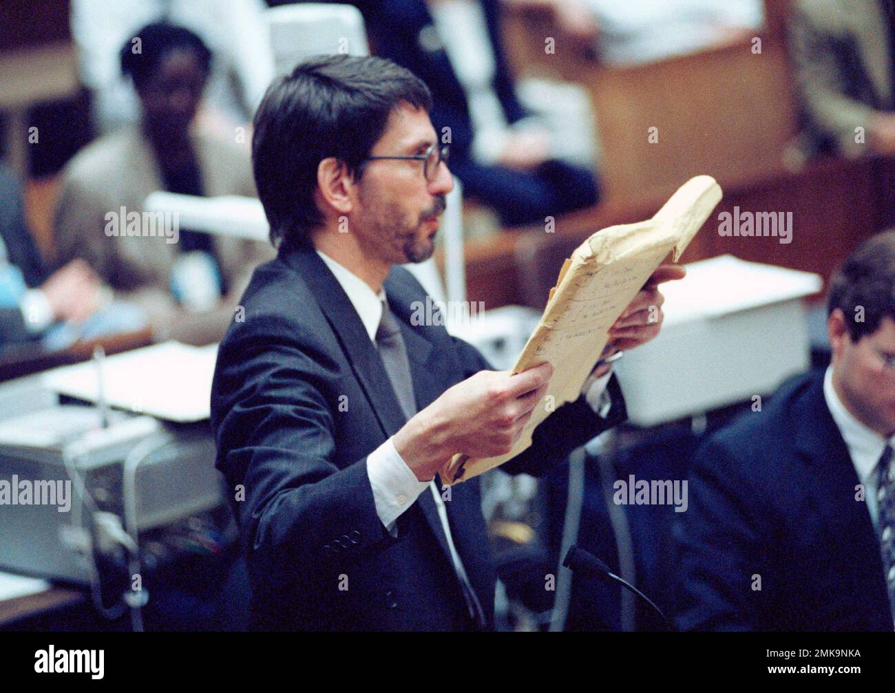 Deputy District Attorney Brian Kelberg, a newcomer to the O.J. Simpson ...