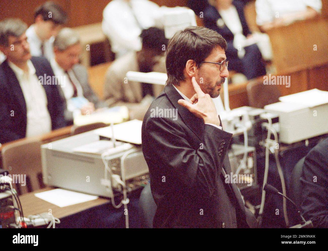 Deputy District Attorney Brian Kelberg describes, outside the presence ...