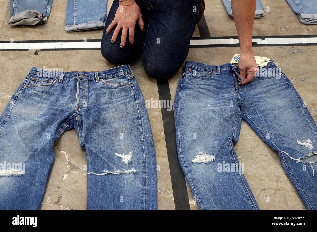 FILE- In this Feb. 9, 2018 photo Bart Sights, head of the Eureka Lab ...