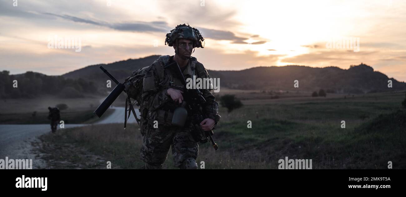 A U.S. Army paratrooper assigned to 2nd Battalion, 503rd Parachute ...