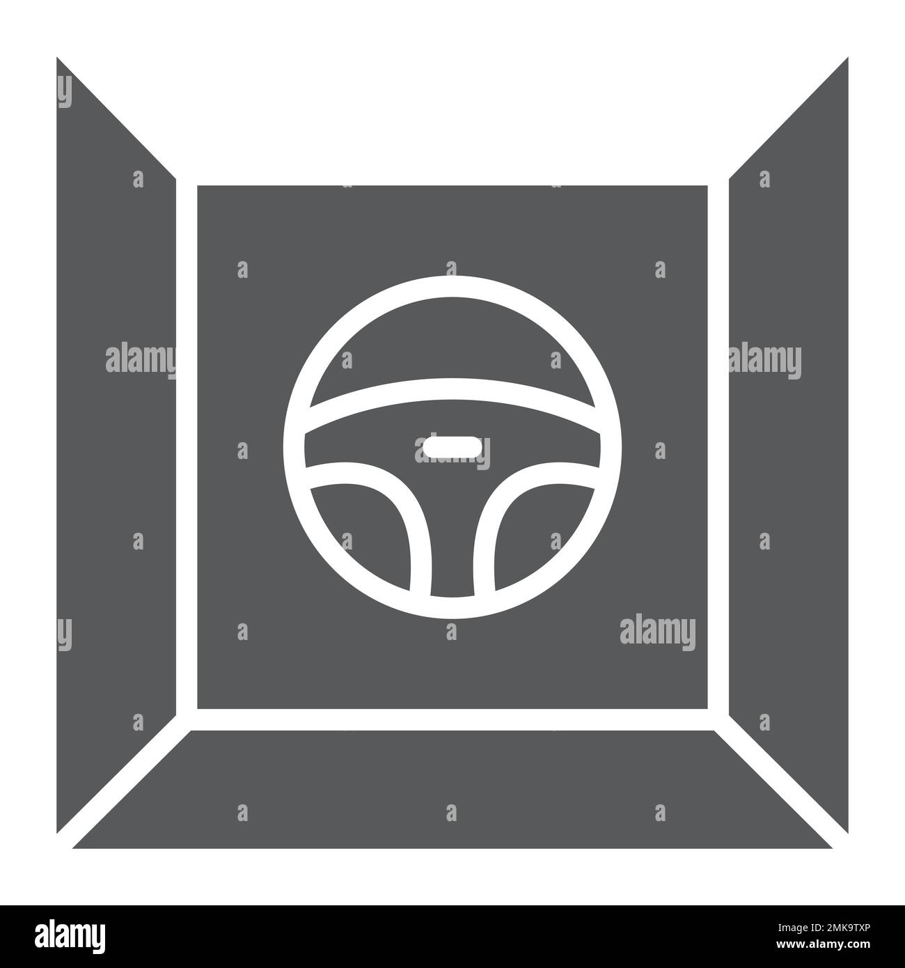 Concept car driving simulator Cut Out Stock Images & Pictures - Alamy