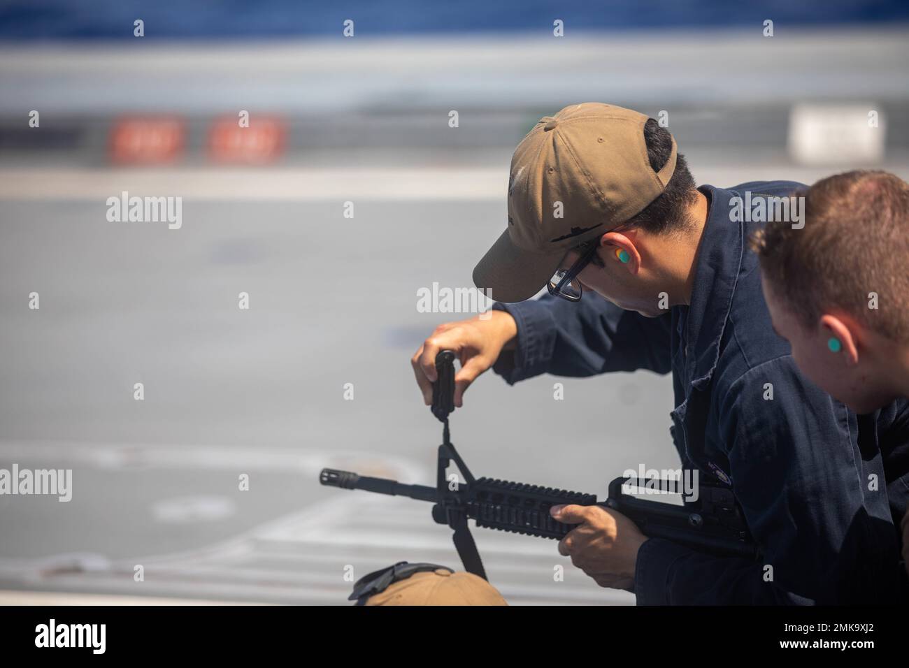 PHILIPPINE SEA (Sept. 7, 2022) – Gunner’s Mate Seaman Martin Aguayo ...