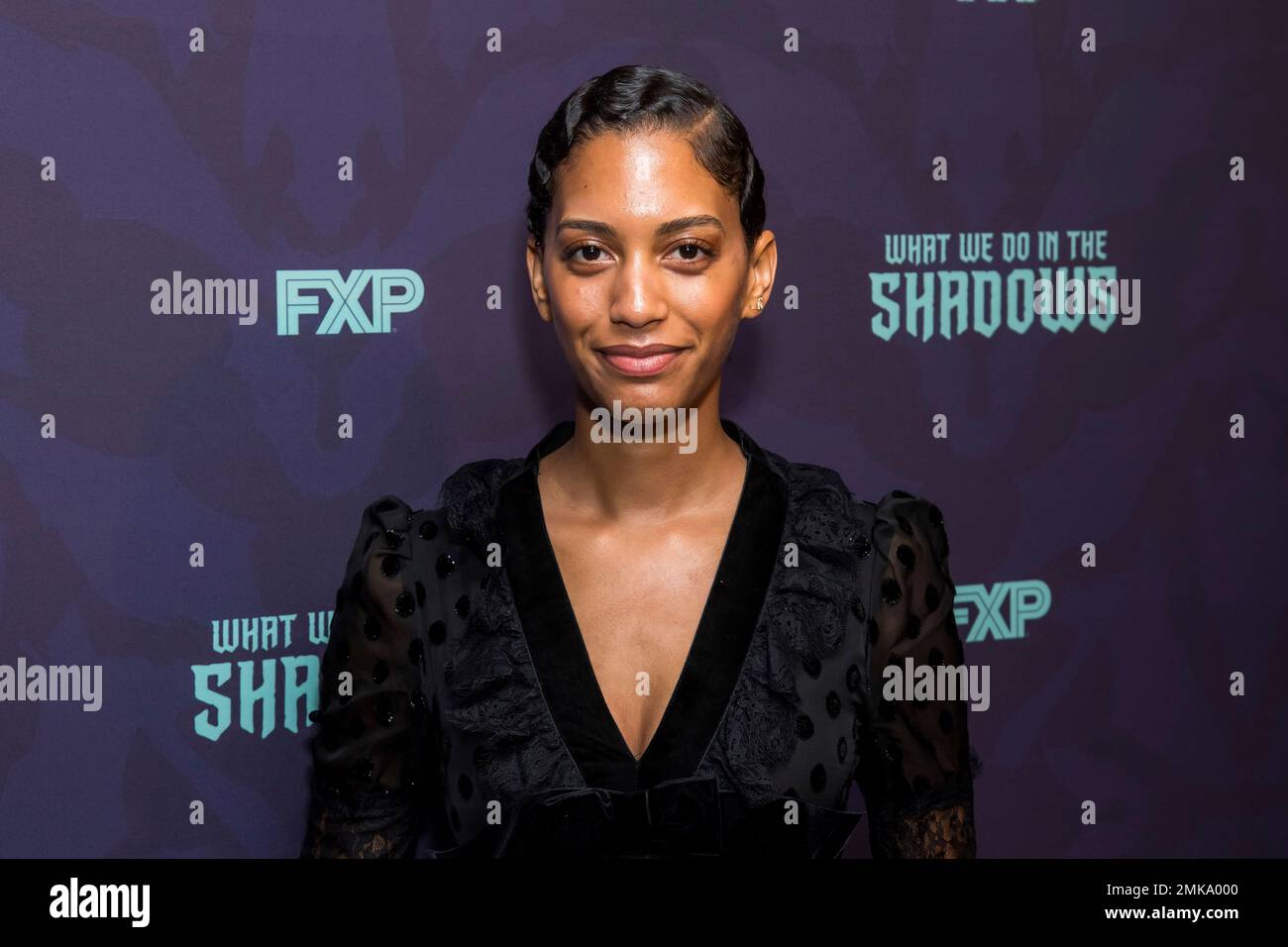 Stefani Robinson attends the premiere of FX's "What We Do in the ...