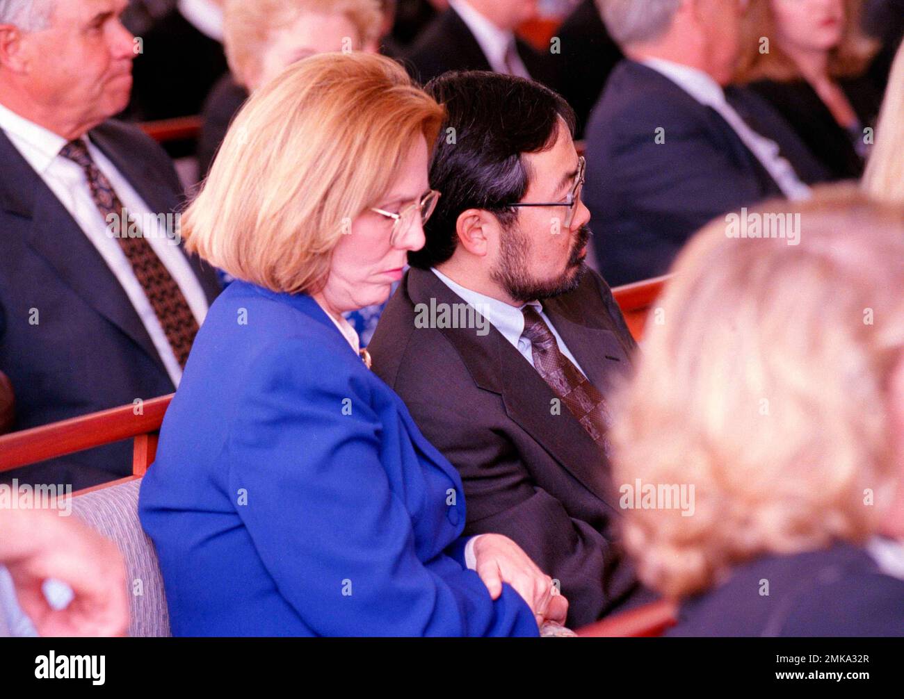 Judge Lance Ito and his wife, Los Angeles Police Capt. Margaret York ...