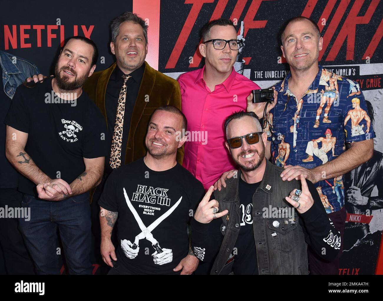 Chris Pontius, from left, Jeff Tremaine, Jason Acuna, Steve-O, Ehren ...