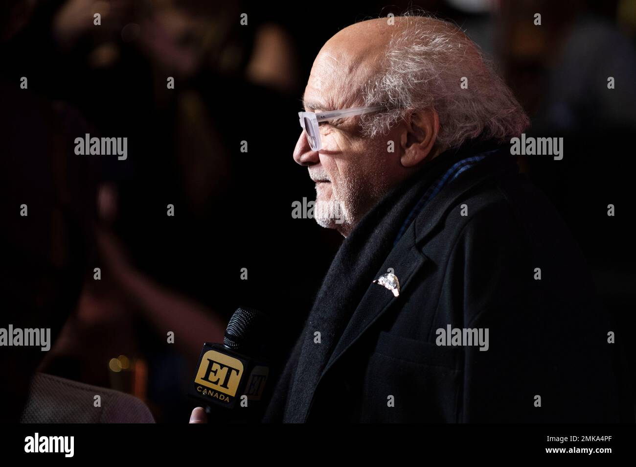 Actor Danny DeVito poses at the Canadian premiere of "Dumbo" on Monday ...