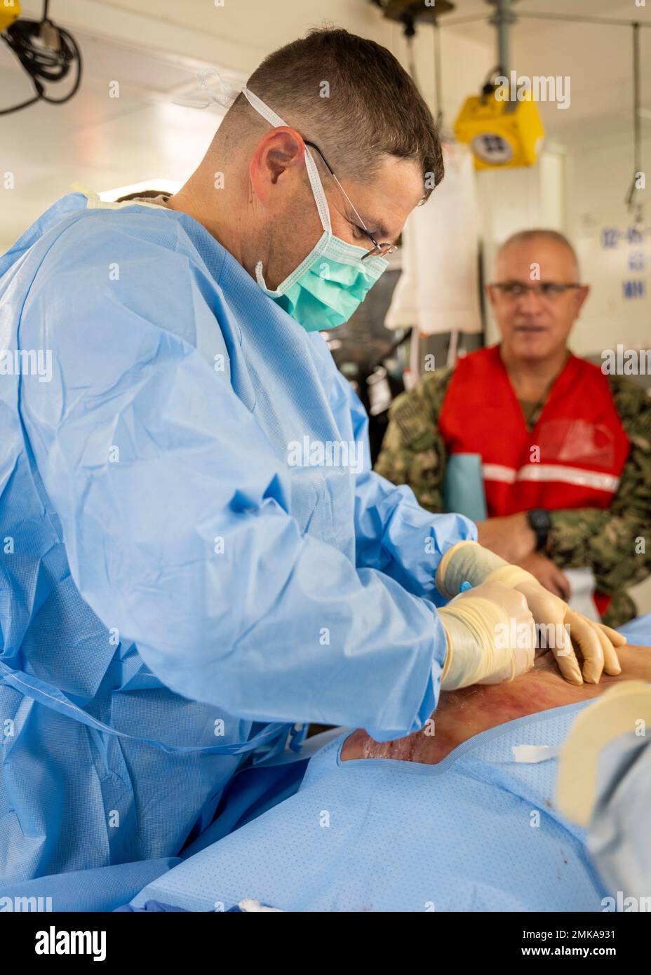 NORFOLK (Sept. 7, 2022) Cmdr. Joseph Fitspatrick, a surgeon assigned to ...