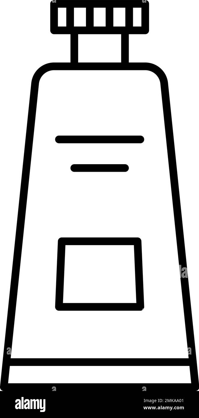 Art, oil, paint vector icon on transparent background. Outline Art, oil ...