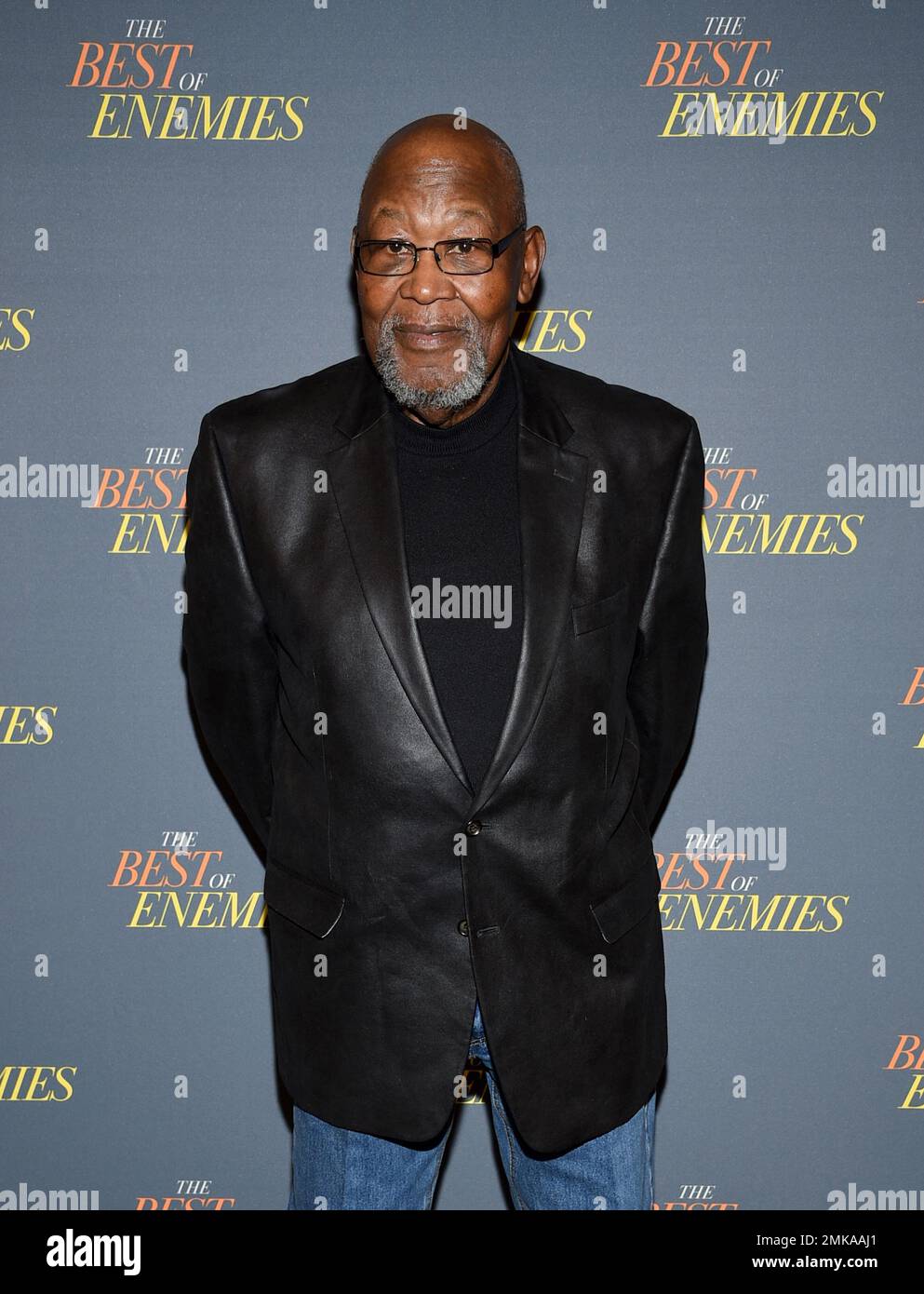 Bill Riddick, the real-life subject of the film, poses at the "The Best ...