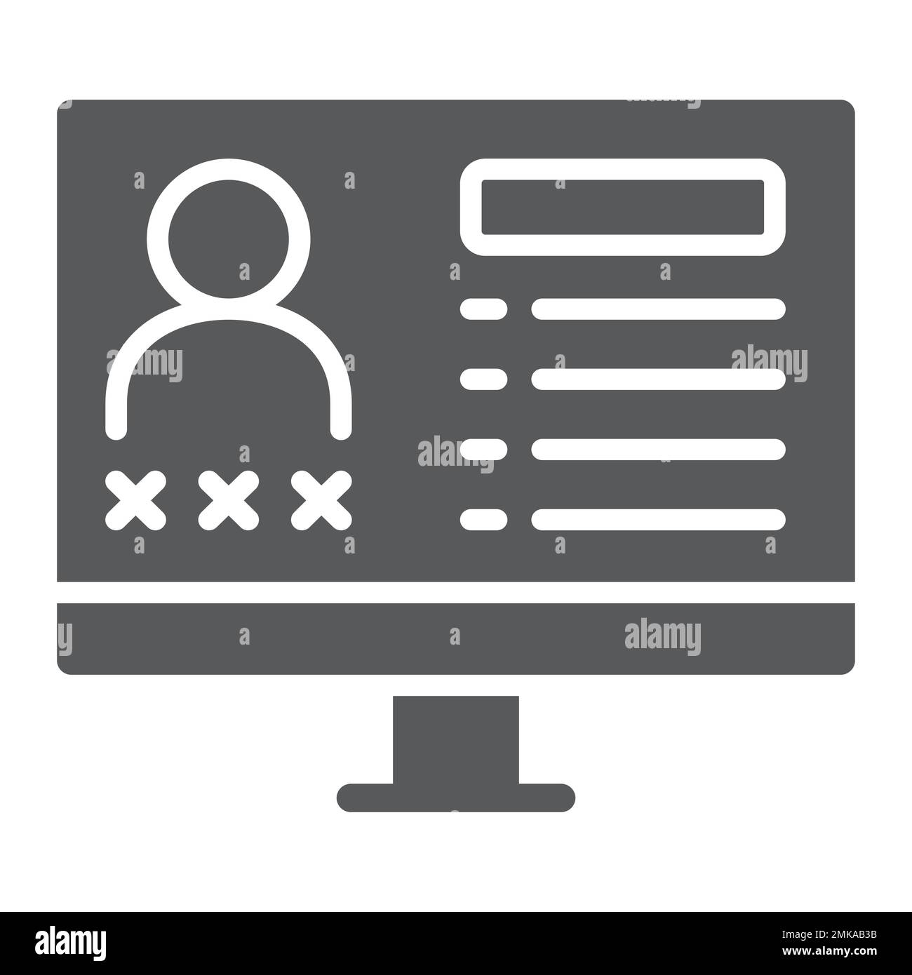 Police database investigate Stock Vector Images - Alamy