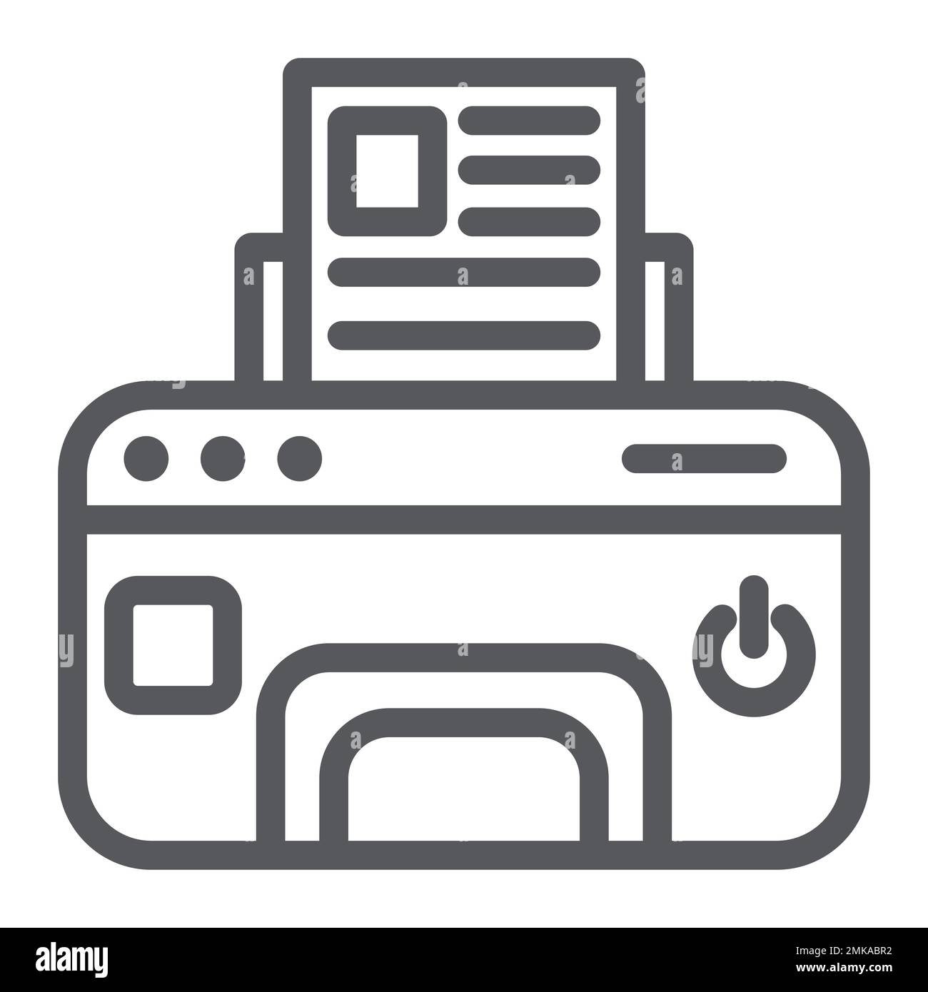 Printer machine illustration hi-res stock photography and images - Alamy