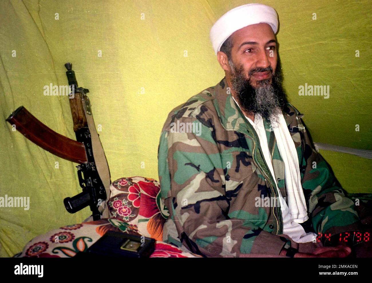 FILE - In this Dec. 24, 1998, file photo, al-Qaida leader Osama Bin ...
