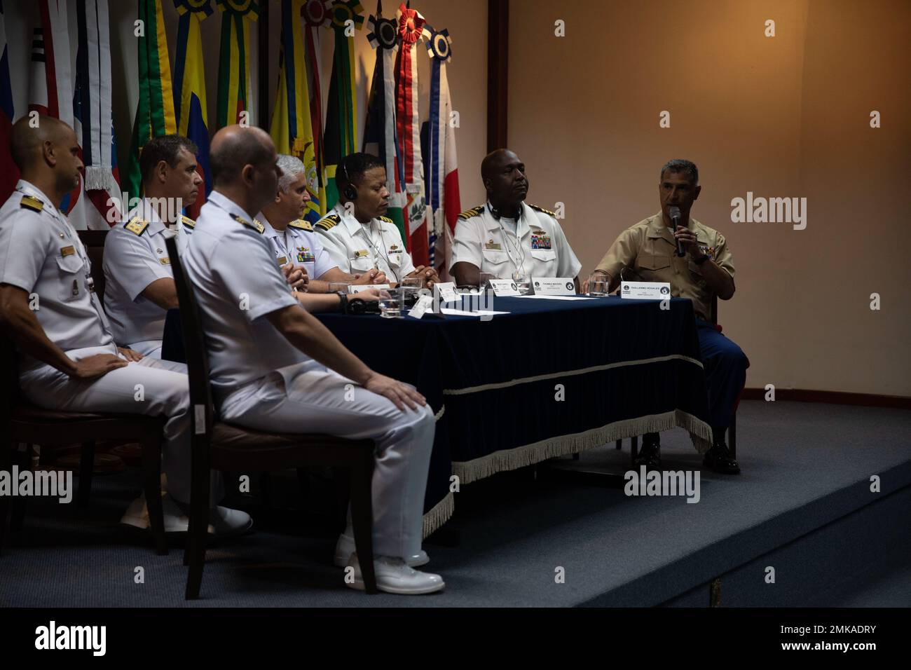 U.S. Marine Corps Col. Guillermo Rosales, commander of Special Purpose Marine Air-Ground Task ...