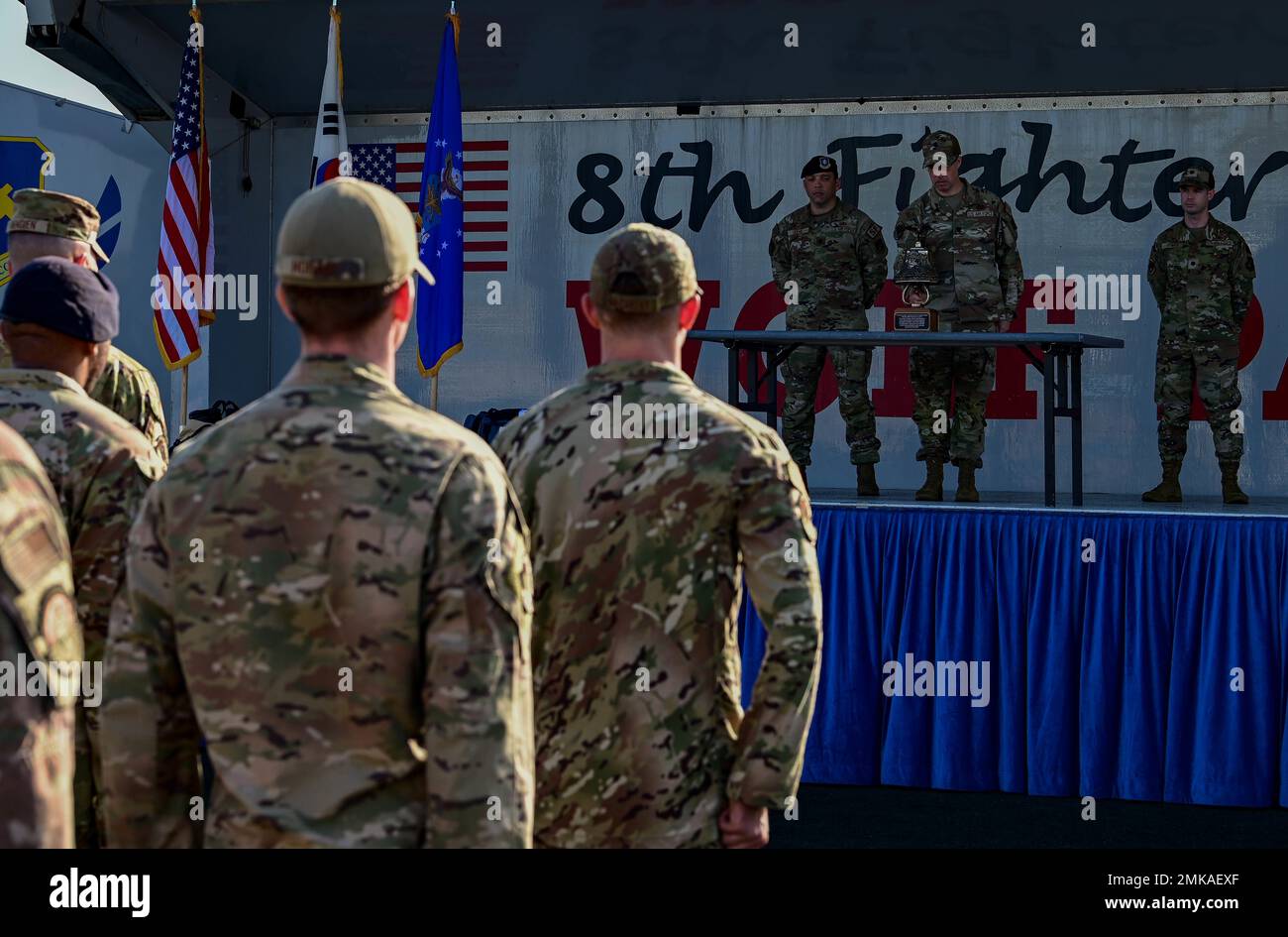Lt. Col. John “Devil” Marshall, 8th Civil Engineer Squadron commander ...