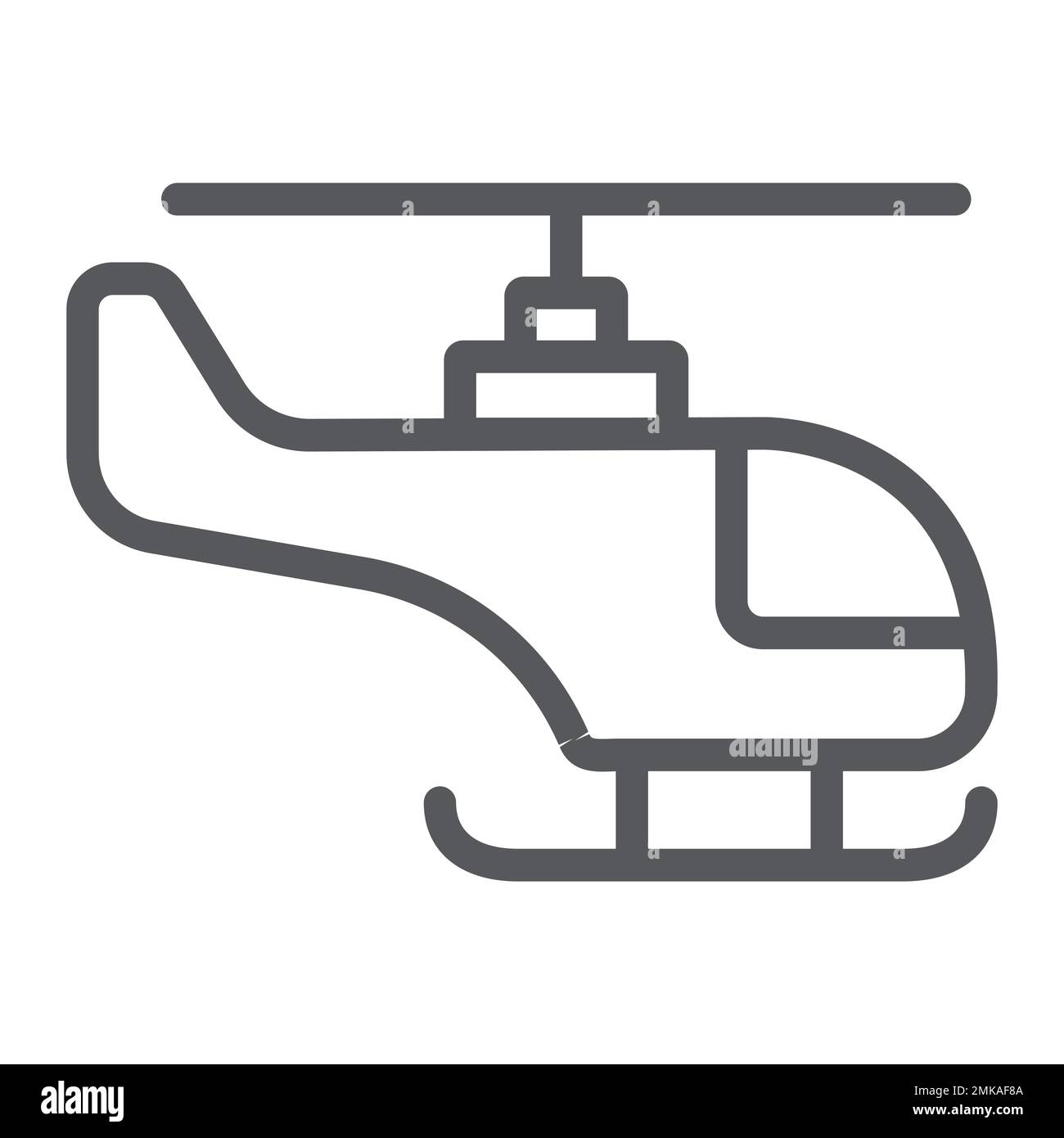 Helicopter rotor above Stock Vector Images - Alamy