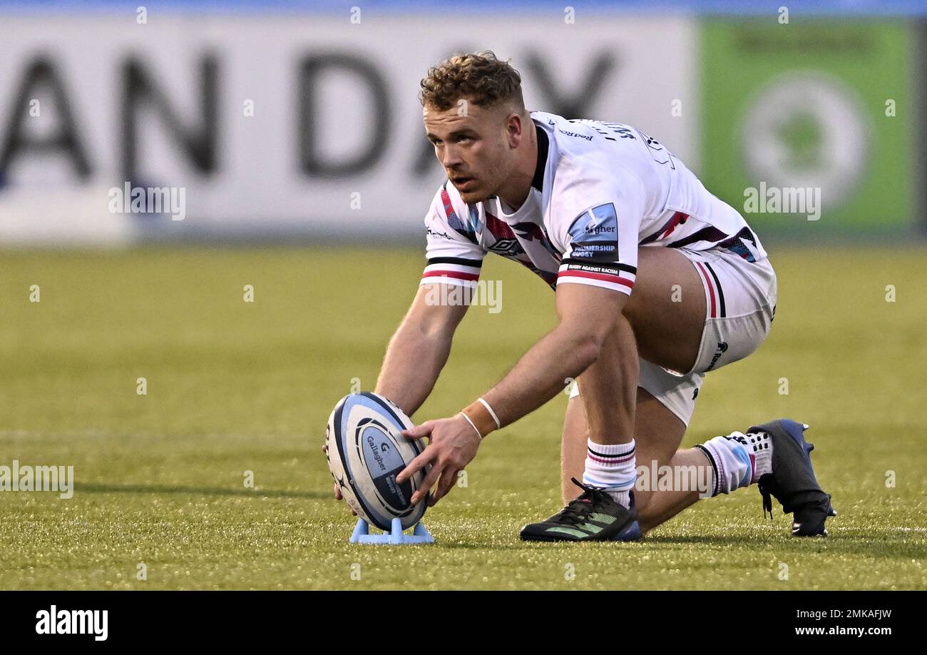 Barnet, United Kingdom. 28th Jan, 2023. Premiership Rugby. Saracens V ...