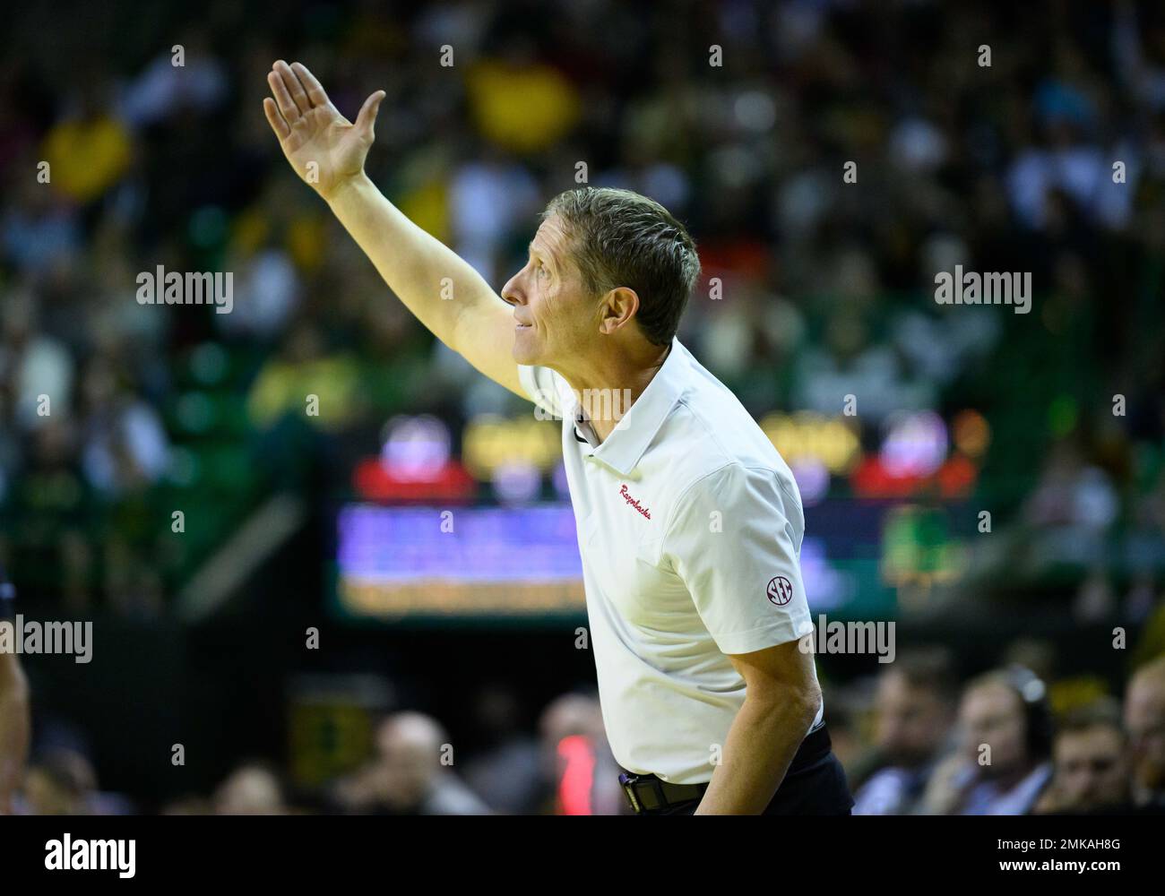 Ferrell Center Waco, Texas, USA. 28th Jan, 2023. Arkansas Razorbacks ...