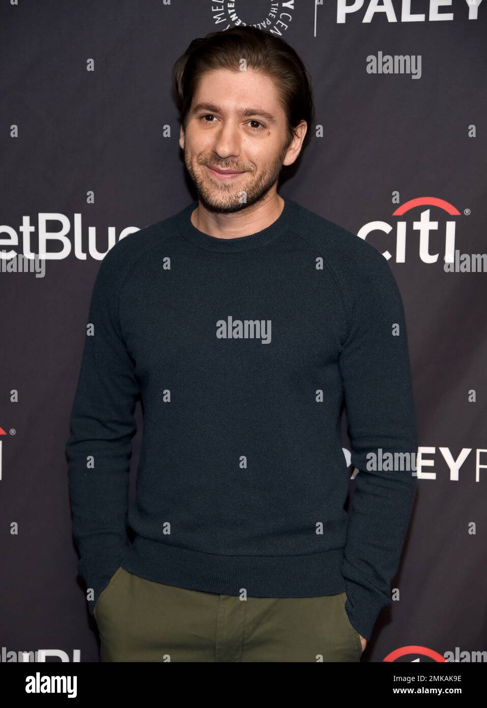 Michael Zegen arrives at a screening of "The Marvelous Mrs. Maisel ...