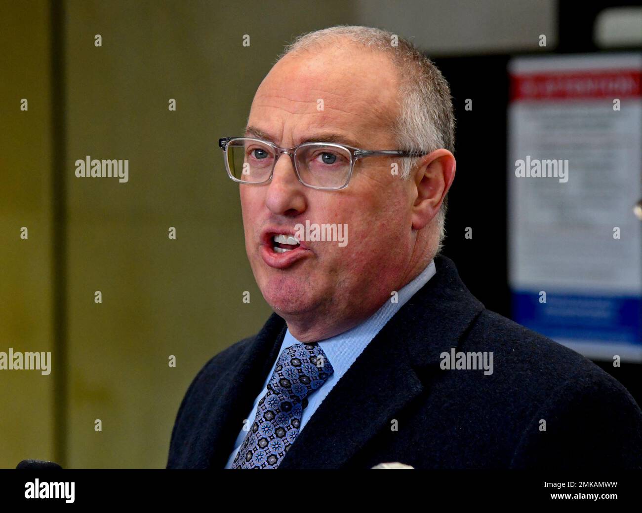 R. Kelly's defense attorney, Steve Greenberg, speaks with reporters at ...