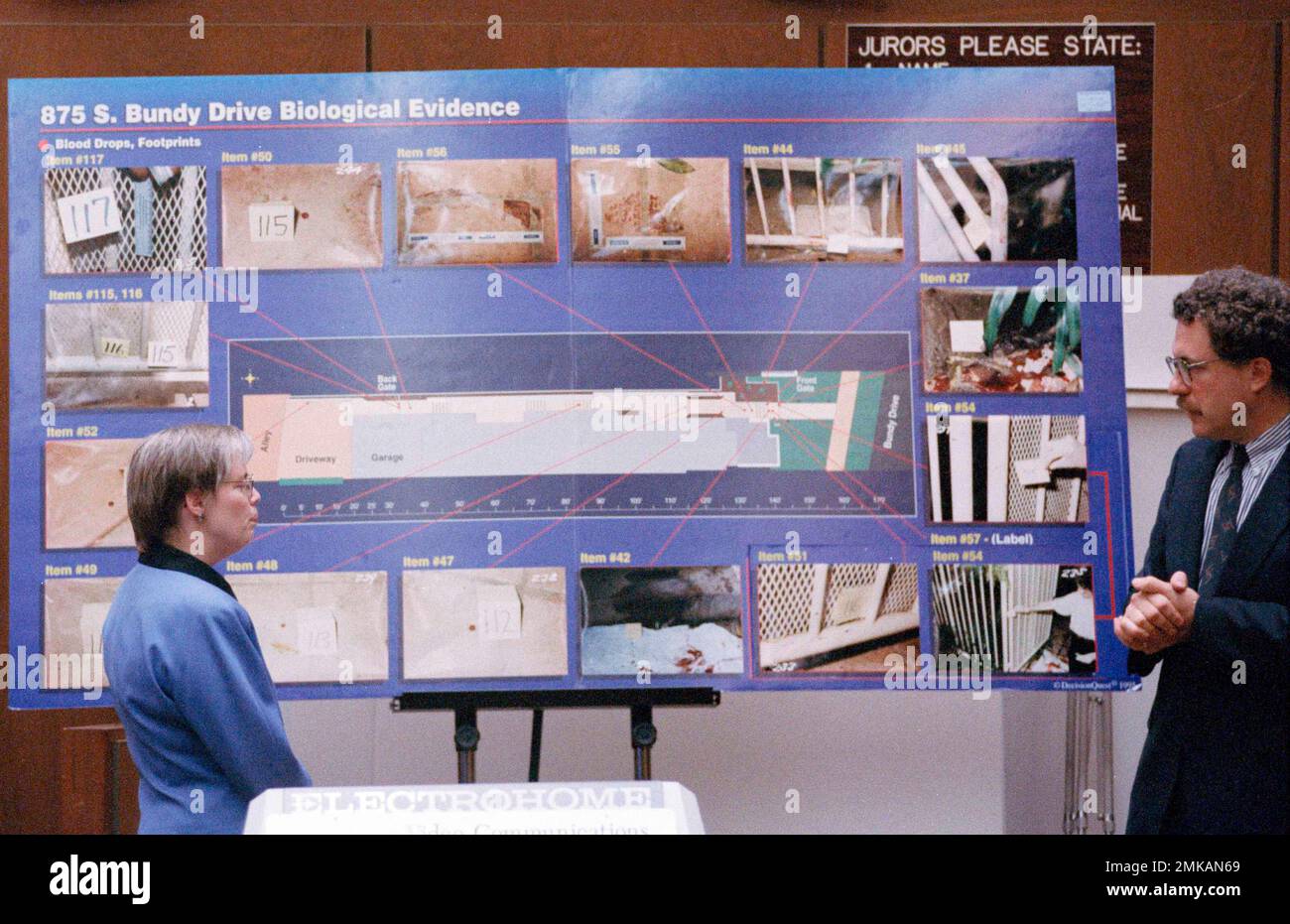 DNA expert Dr. Robin Cotton, left, and O.J. Simpson defense attorney ...