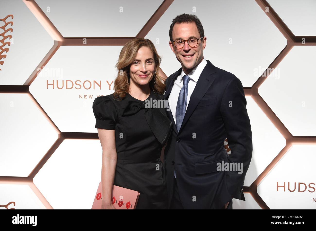 Related Companies CEO Jeff T. Blau and wife Lisa Blau attends the grand opening of the Shops ...