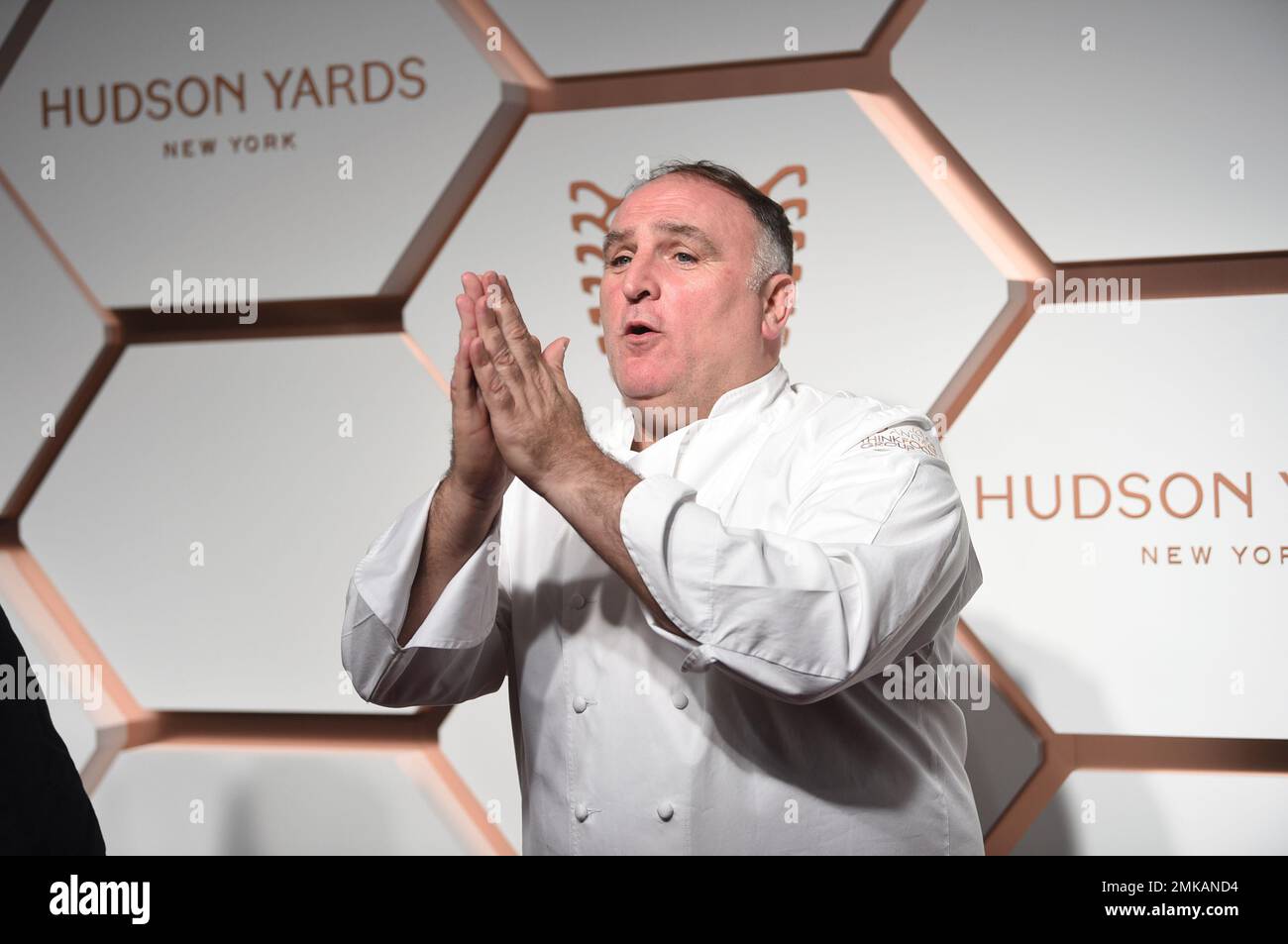 Spanish chef Jose Andres attends the grand opening of the Shops ...