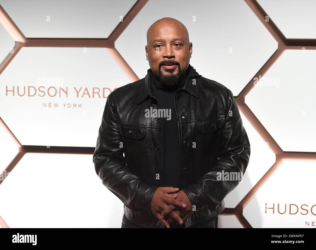 Fubu CEO Daymond John attends the grand opening of the Shops ...