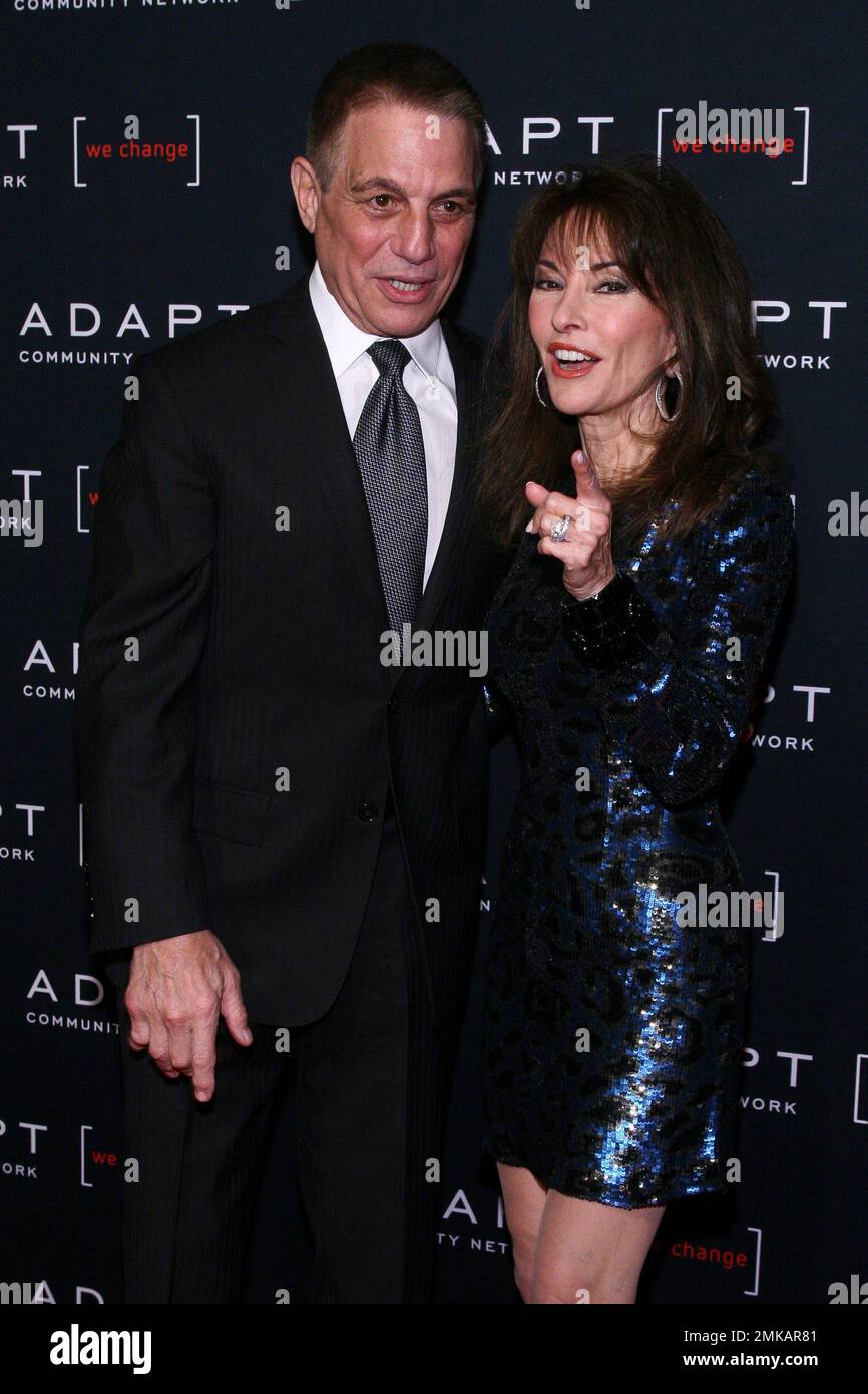 Tony Danza, left, and Susan Lucci, right, attend the 2019 ADAPT ...