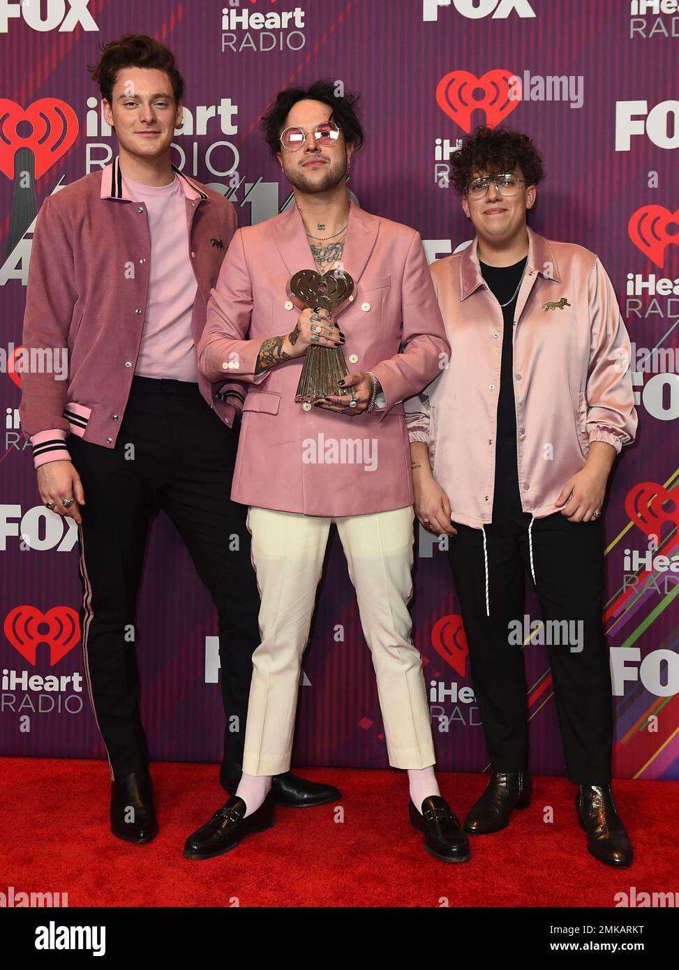 Jordan Greenwald, from left, Mitchy Collins and Sam Price, of ...
