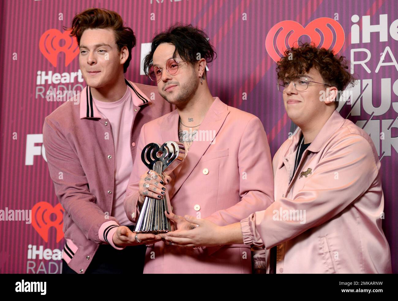 Jordan Greenwald, from left, Mitchy Collins and Sam Price, of ...