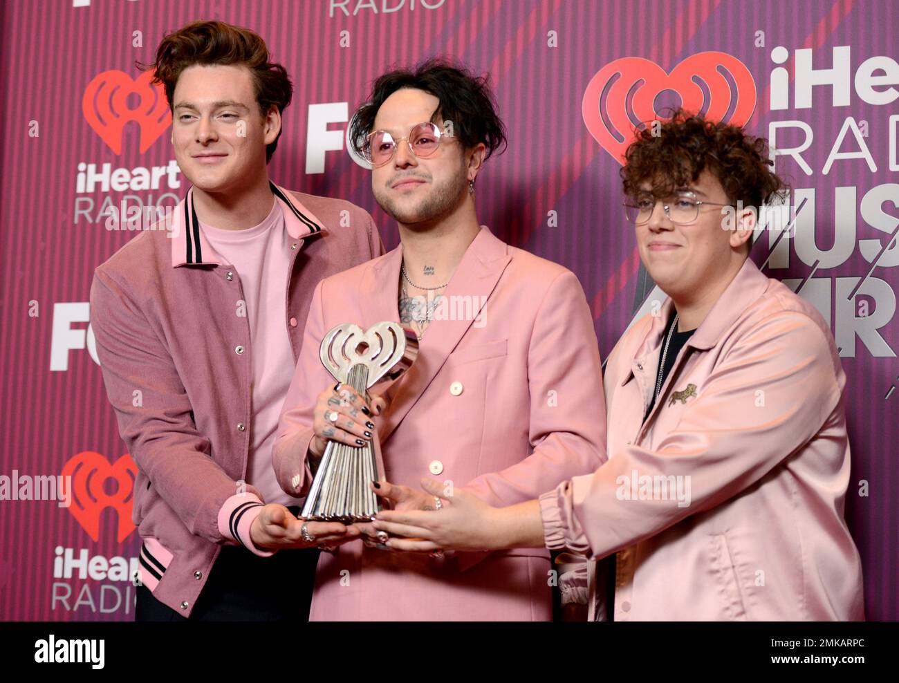Jordan Greenwald, from left, Mitchy Collins and Sam Price, of ...