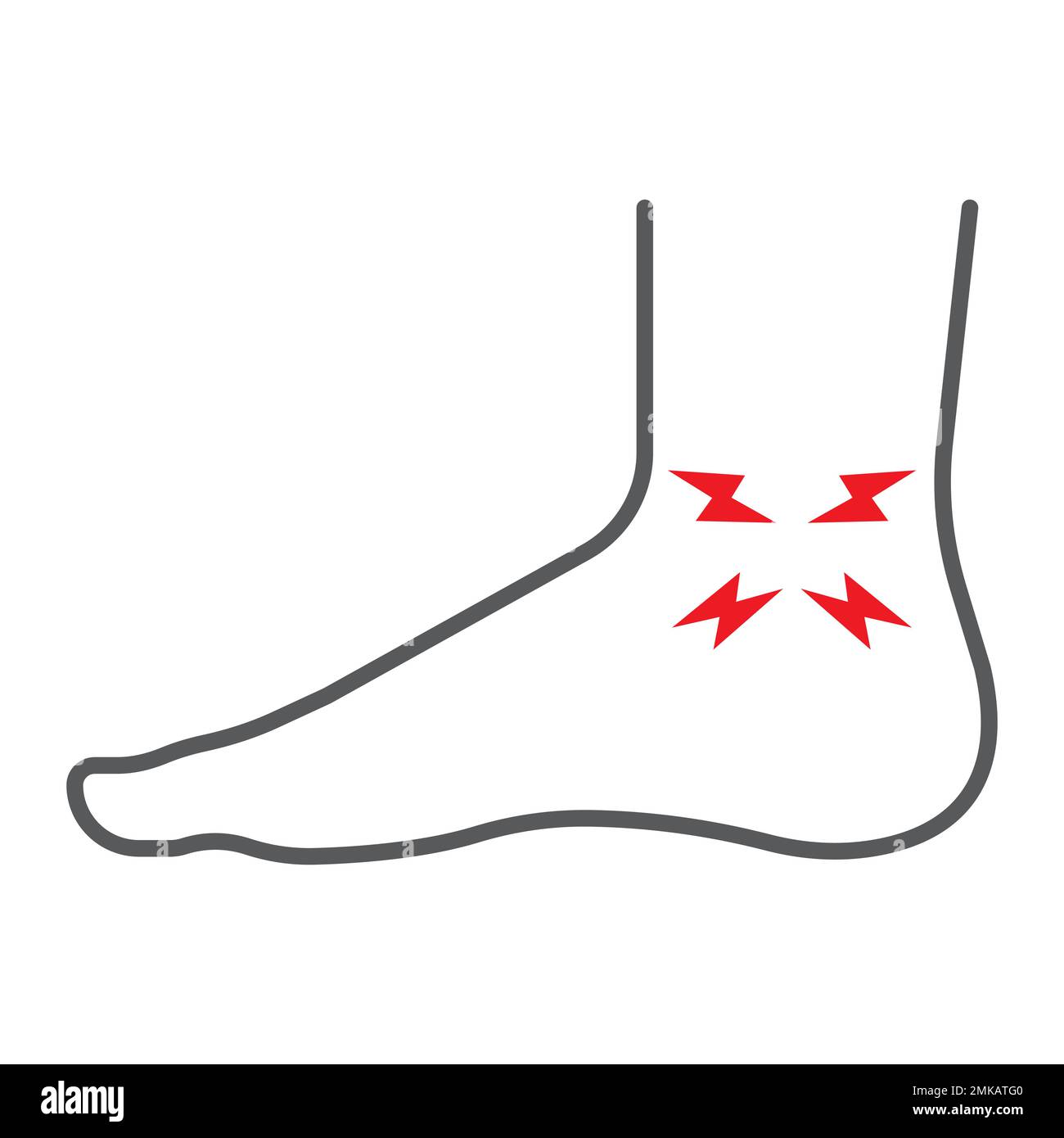 Black skin on ankle hi-res stock photography and images - Alamy