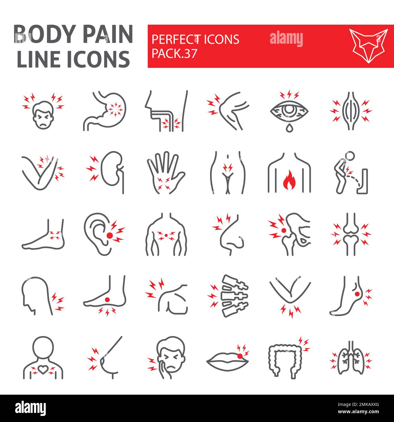 Leg on shoulder Stock Vector Images - Alamy