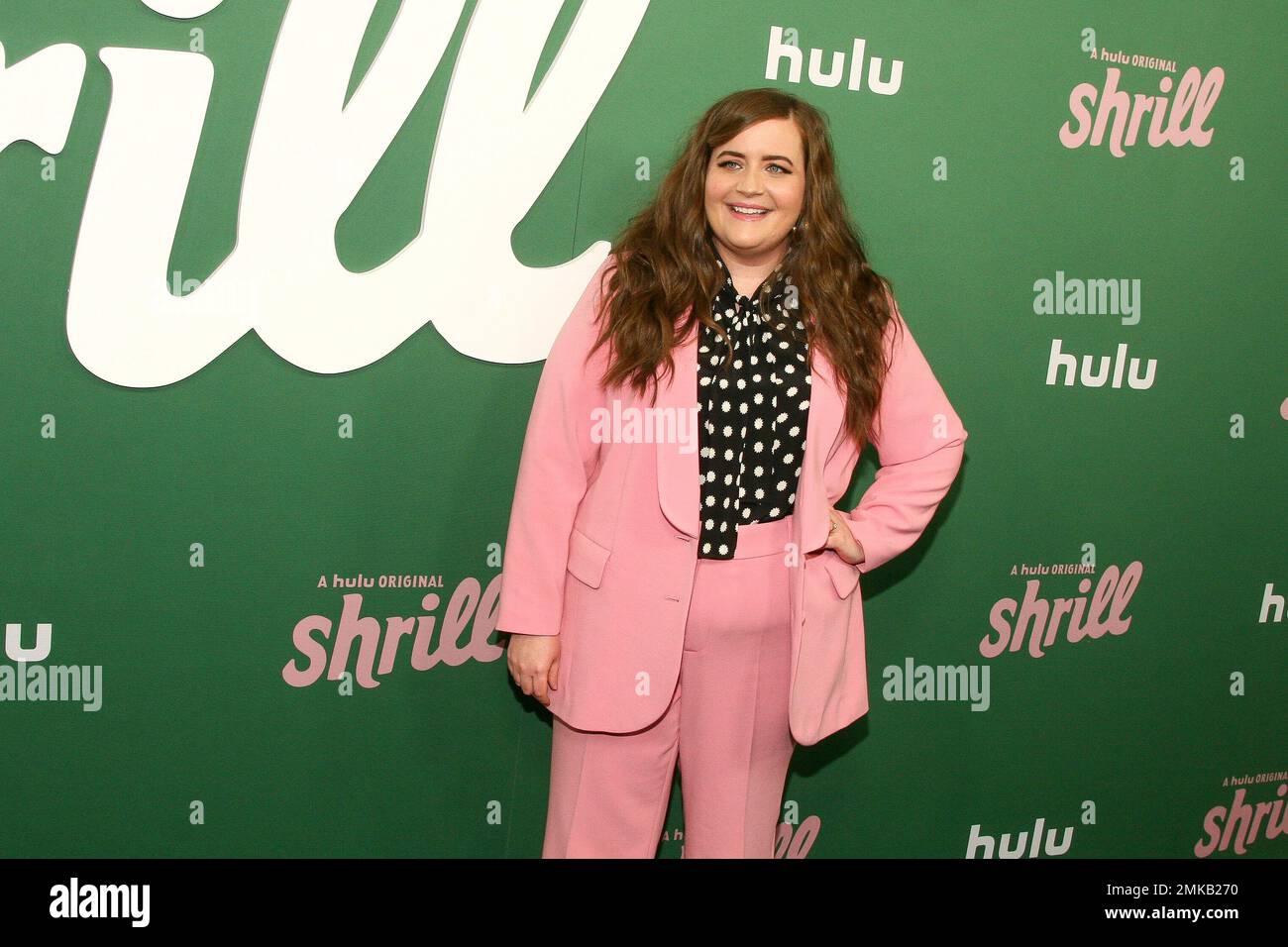 Aidy Bryant Attends The Premiere Of Hulus Shrill At The Walter Reade