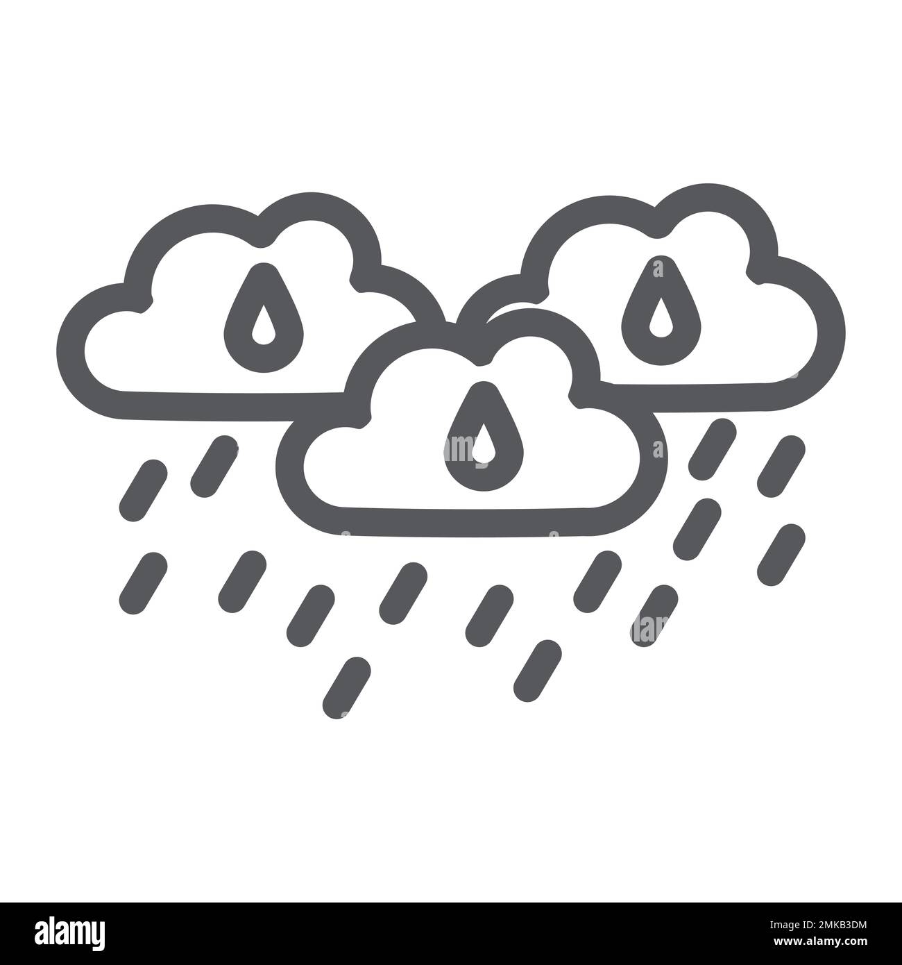 Wet overcast day Stock Vector Images - Alamy