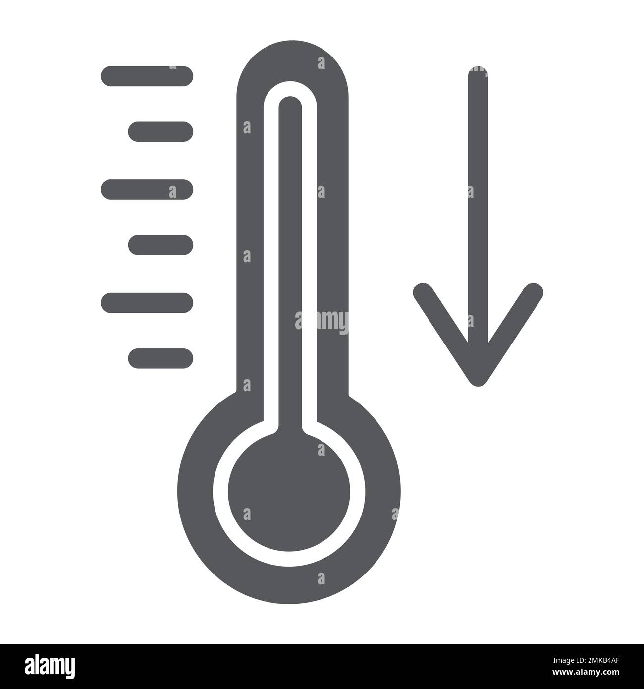 Falling air temperature Stock Vector Images - Alamy