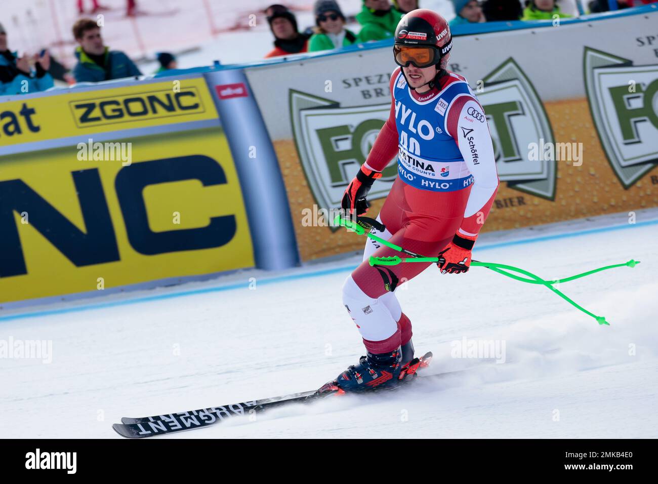 Olympia delle Tofane, Cortina d’Ampezzo, Italy, January 28, 2023, Krenn ...