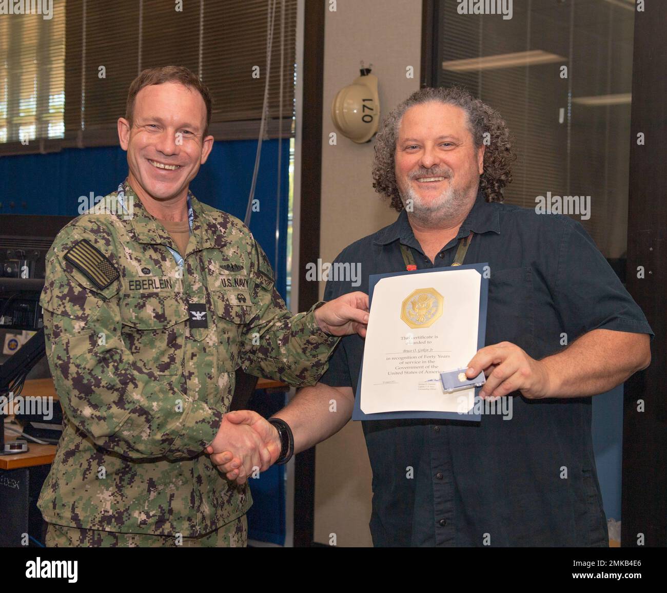 SILVERDALE, Wash. (Sept. 7, 2022) – Bruce Girkin, security director at ...
