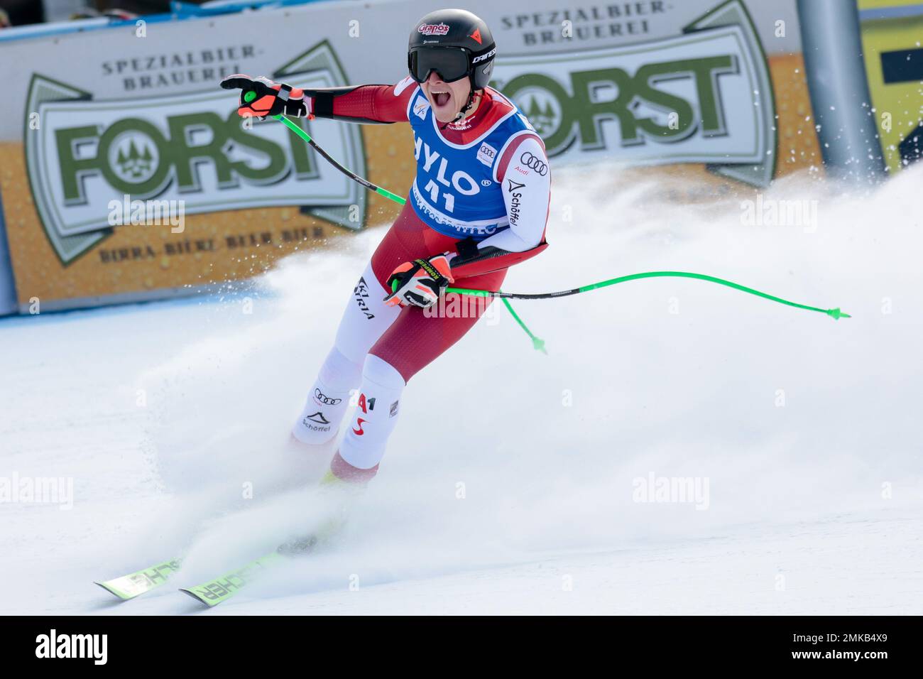 Olympia delle Tofane, Cortina d’Ampezzo, Italy, January 28, 2023, Krenn ...