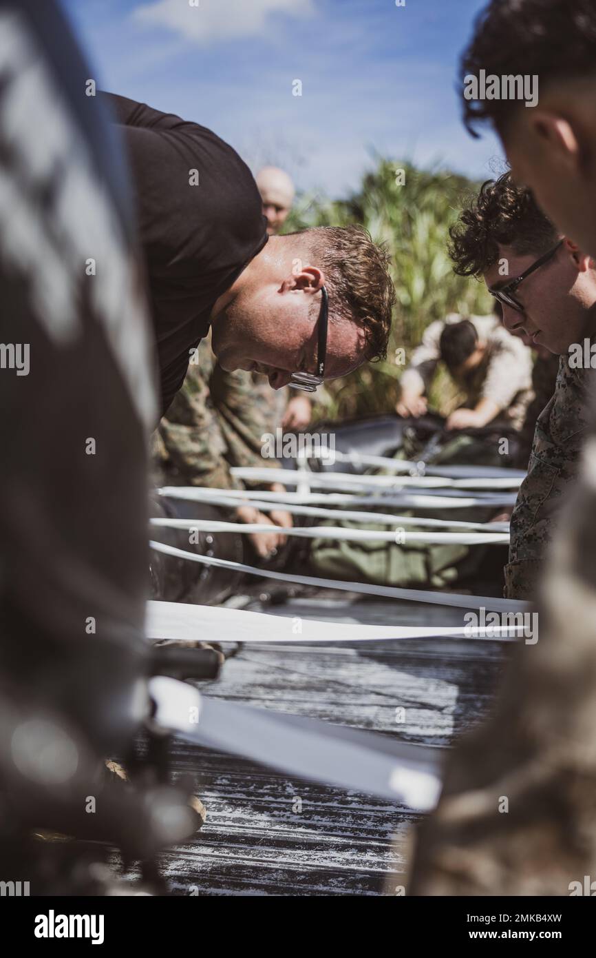 U.S. Marine Corps Sgt. Hunter Pratt, a rifleman with Expeditionary ...