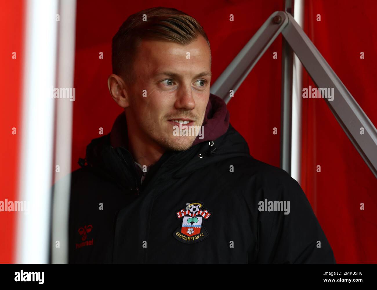 St mary's stadium tunnel hi-res stock photography and images - Alamy