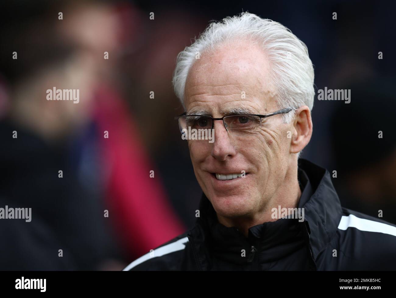 Southampton, UK. 28th Jan, 2023. Mick McCarthy, Manager of Blackpool ...