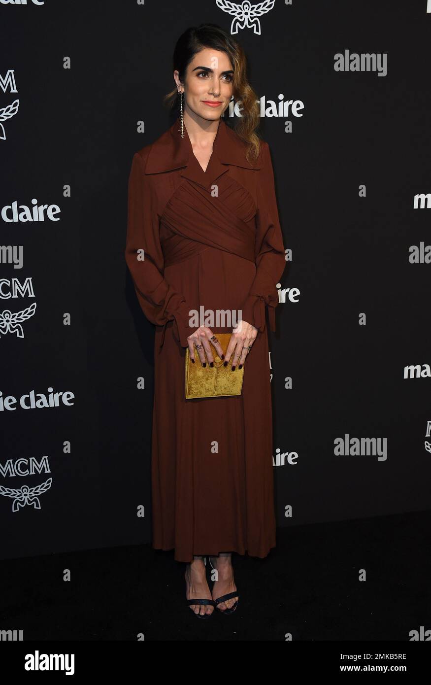 Nikki Reed arrives at the 2019 Marie Claire Change Makers Celebration ...