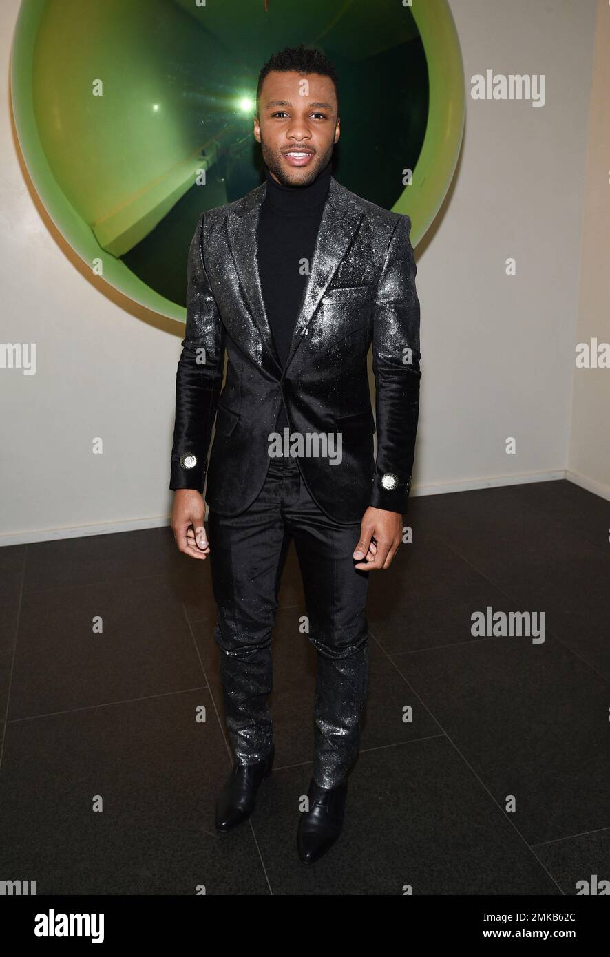 Dyllon Burnside attends the grand opening of The Times Square Edition ...