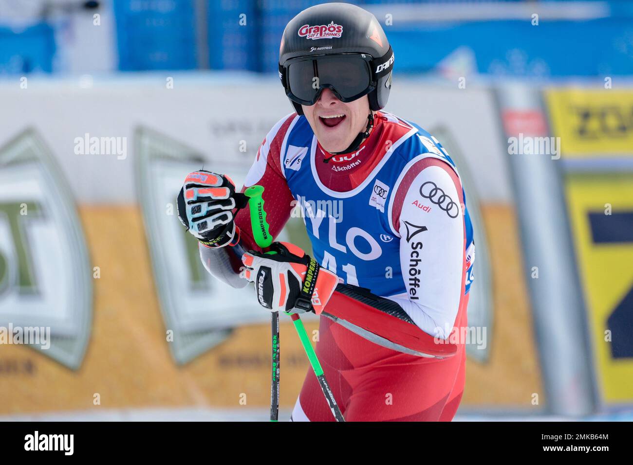 Olympia delle Tofane, Cortina d’Ampezzo, Italy, January 28, 2023, Krenn ...