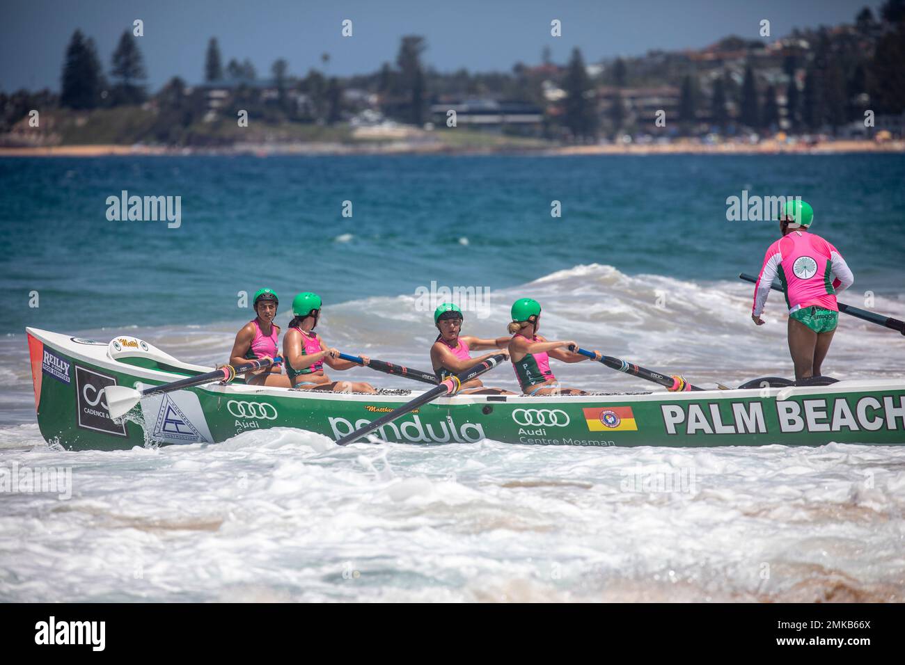Sydney Northern beaches surfboat carnival at North Narrabeen beach ...