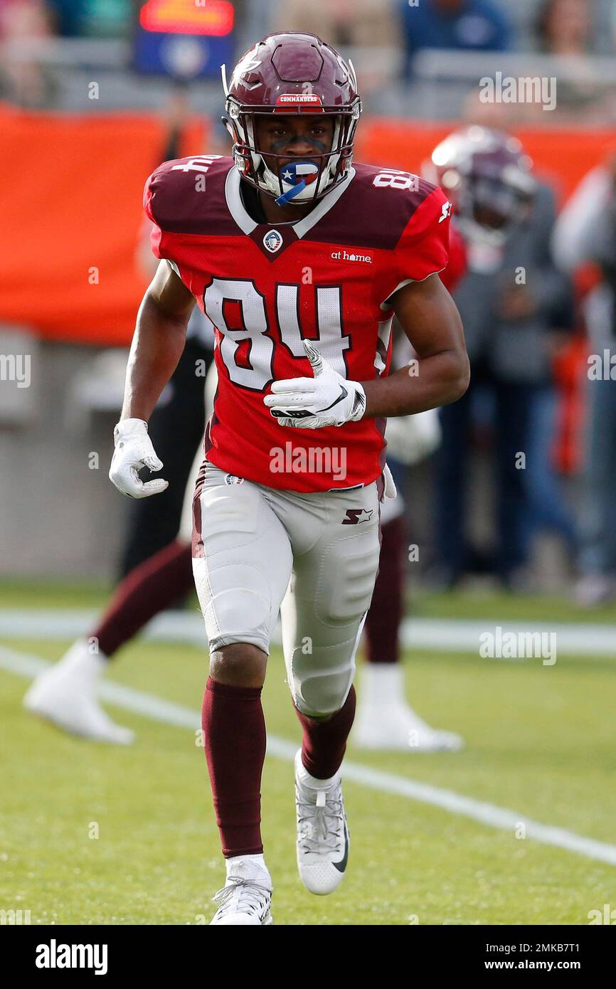 San Antonio Commanders wide receiver Greg Ward, Jr. (84) during an AAF ...